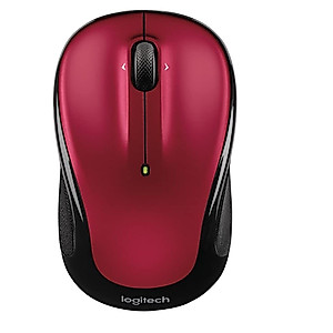 Logitech Wireless Mouse M325 with Designed-For-Web Scrolling - Red