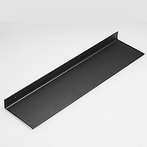 Nastyaer Metal Wall Shelves, Black Floating Shelves,Bathroom Racks, Wall Display Shelves,Wall Mounted Kitchen Spice Racks