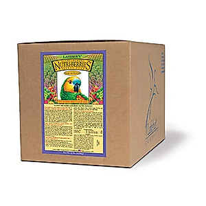 LAFEBER'S Sunny Orchard Nutri-Berries Pet Bird Food, Made with Non-GMO and Human-Grade Ingredients, for Parrots, 20 lb