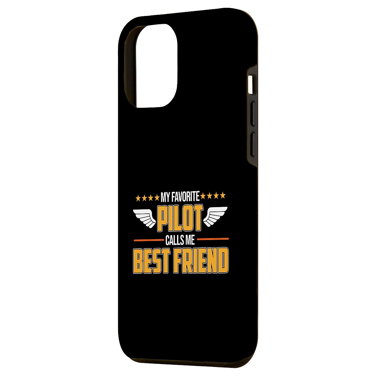 iPhone 14 Pro Max Pilot Calls Me Friend Airplane Aviation Helicopter Graphic Case