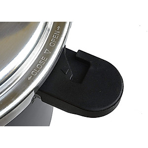 Granite Ware Pressure Canner and Cooker/Steamer, 7 Pint Jars or 8 Half-Pint Jars, 12-Quart, Black