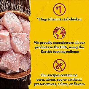 Zuke’s Mini Naturals Soft Dog Treats for Training, Soft and Chewy Dog Training Treats with Chicken Recipe