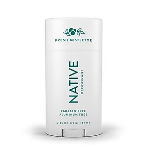 Native Deodorant Fresh Mistletoe Paraben Aluminum Free 2.65 oz…