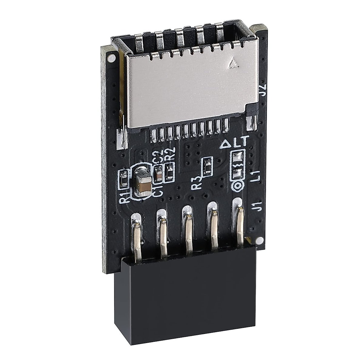 MZHOU USB 2.0 Front Panel Header USB 9pin to USB 2.0 Type-E Internal Adapter