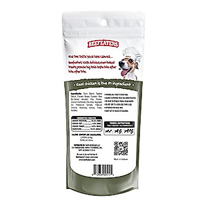 Beefeaters Dog Treats - Large Knotted Bone 7" Chicken Flavor 1ct, Case of 12 | Rawhide Free Dog Food | Real Chicken, No Artificial Flavors | Dental Cleaning Chew | Training Treats for All Dog Sizes