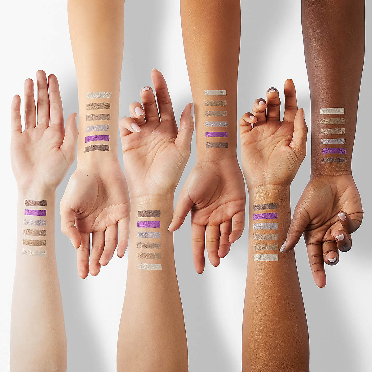 Physicians Formula Shimmer Strips Custom Eye Enhancing Eyeshadow & Eyeliner, Glam Nude, Dermatologist Tested