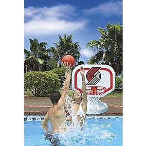 Poolmaster 72925 Portland Trail Blazers NBA USA Competition-Style Poolside Basketball Game