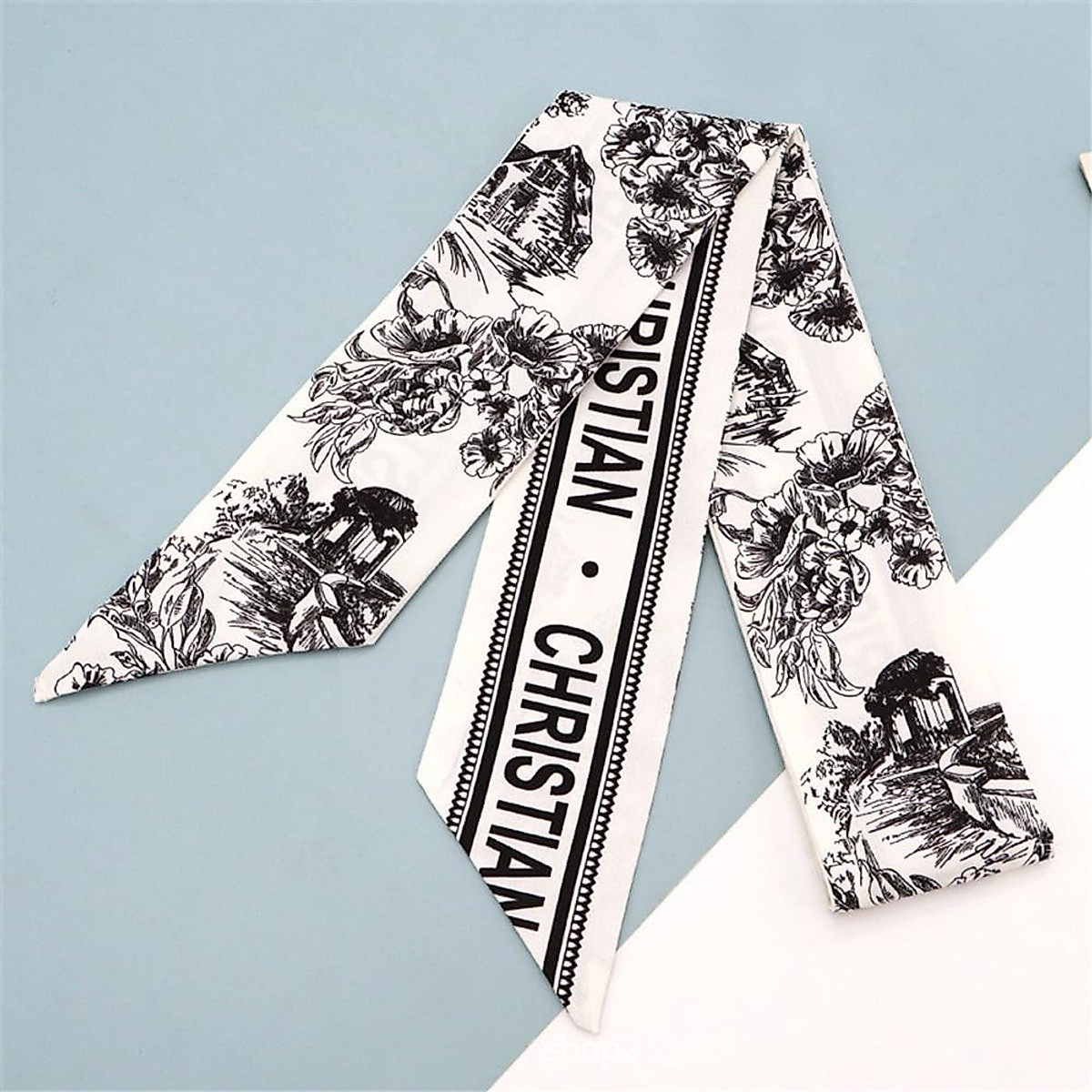 QTMY 3 Pack Purse Scarf for Bags Silk Head Scarf for Hair Handbag Women Scarfs Band Hair Neck Scarves Fashion Gifts,97