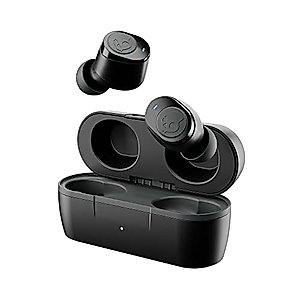 Skullcandy Jib True 2 Wireless Bluetooth Earbuds for iPhone and Android with Microphone / 33 Hour Battery / Charging Case / Great for Gym, Sports, and Gaming / IPX4 Water/Dust Resistant - Black