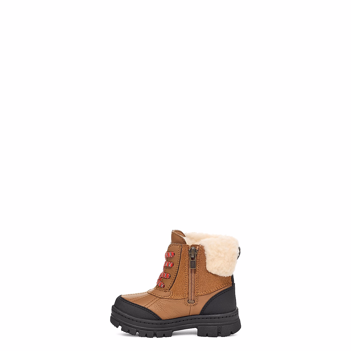 UGG Unisex-Child Ashton Addie Boot, Chestnut, 6 Big Kid