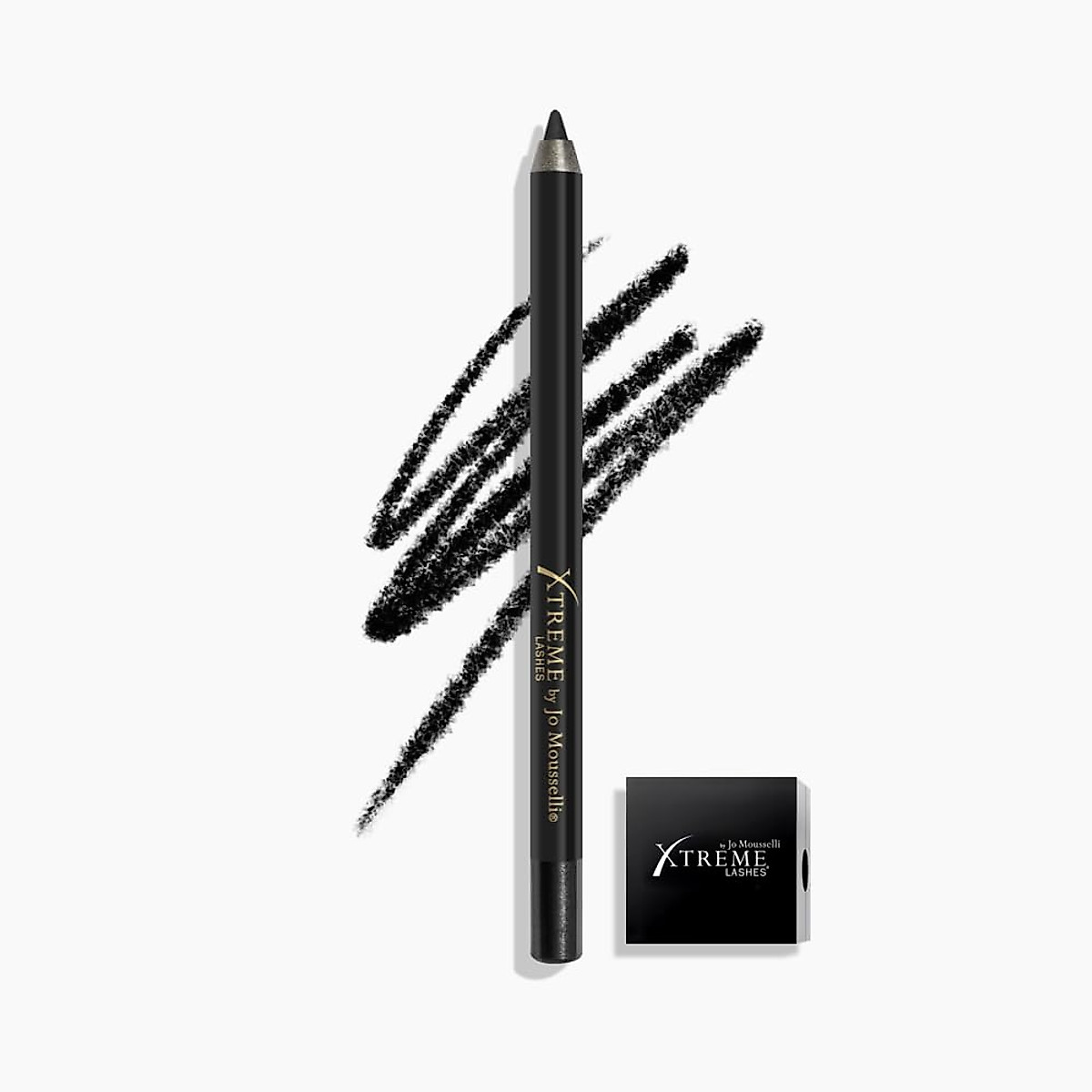 GlideLiner Long Lasting Eye Pencil Xtreme Black with Sharpener
