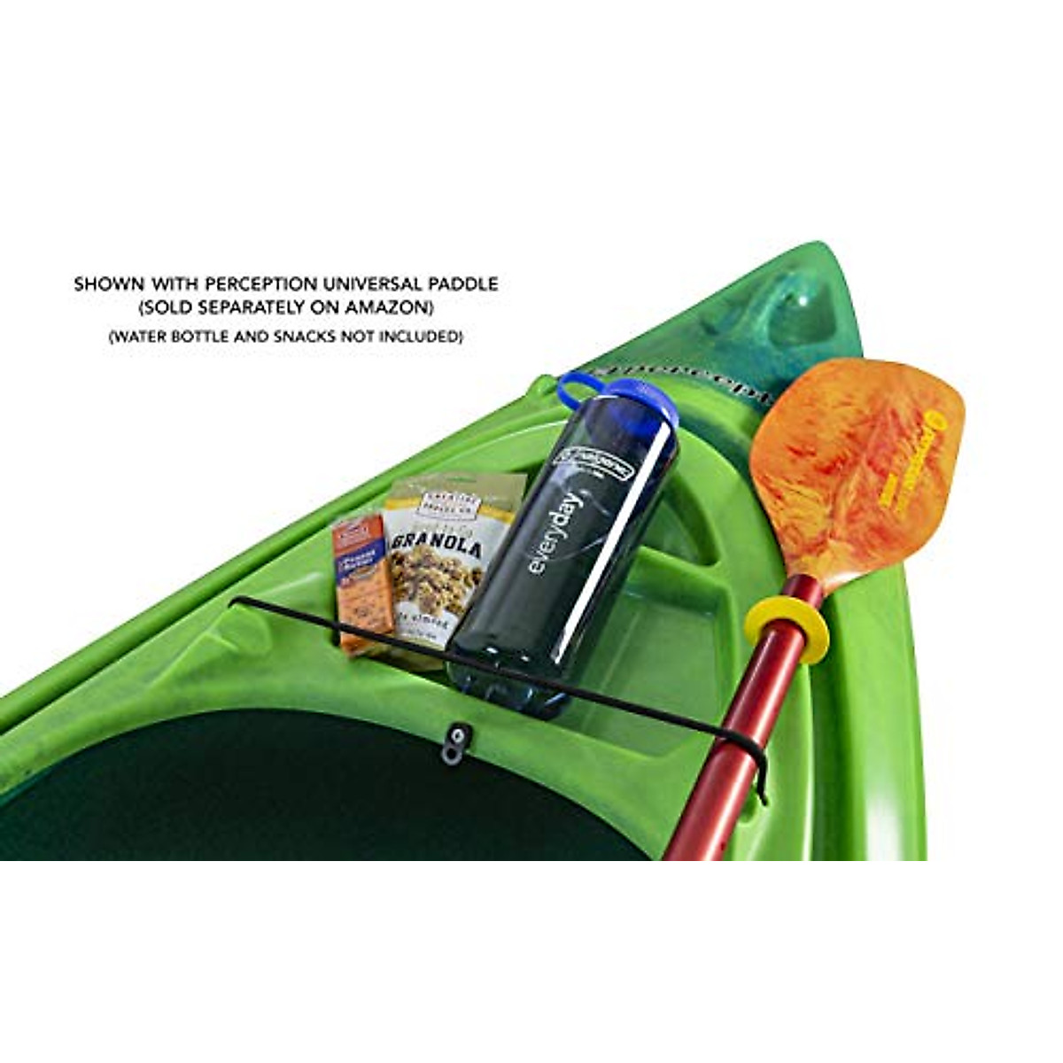 Perception Flash 9.5 | Sit Inside Kayak for Fishing and Fun | Two Rod Holders | Multi-Function Dash | 9' 6" | Earth (9331900190)