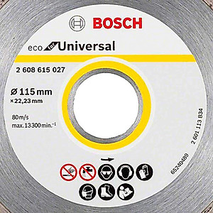 BOSCH 2608615027 Diamond Disc Universal Turbo 230 x 22.33 mm