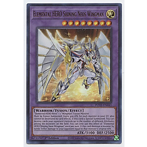 Elemental Hero Shining Neos Wingman - POTE-EN041 - Ultra Rare - 1st Edition