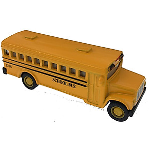 KiNSMART Mini School Bus 2.5" Die Cast Metal Model Toy Car