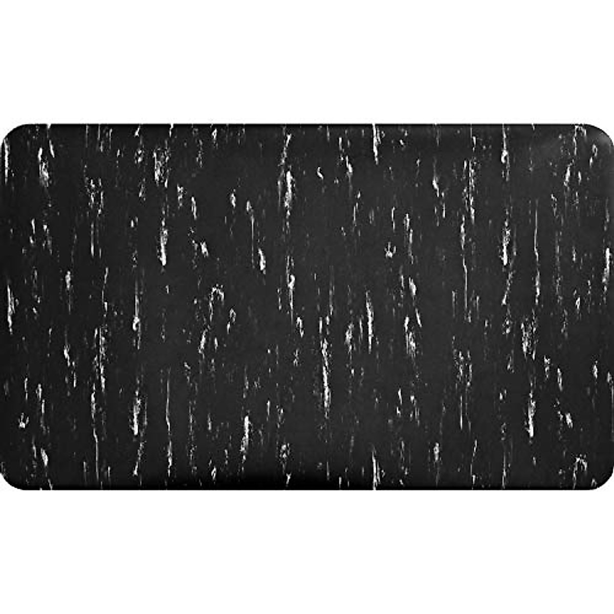 Amazon Basics Anti-Fatigue Mat Marbleized Composite Mat 7/8" Thick 3x5 Black/White
