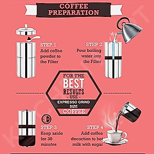 Stainless Steel South Indian Filter Coffee Drip Maker