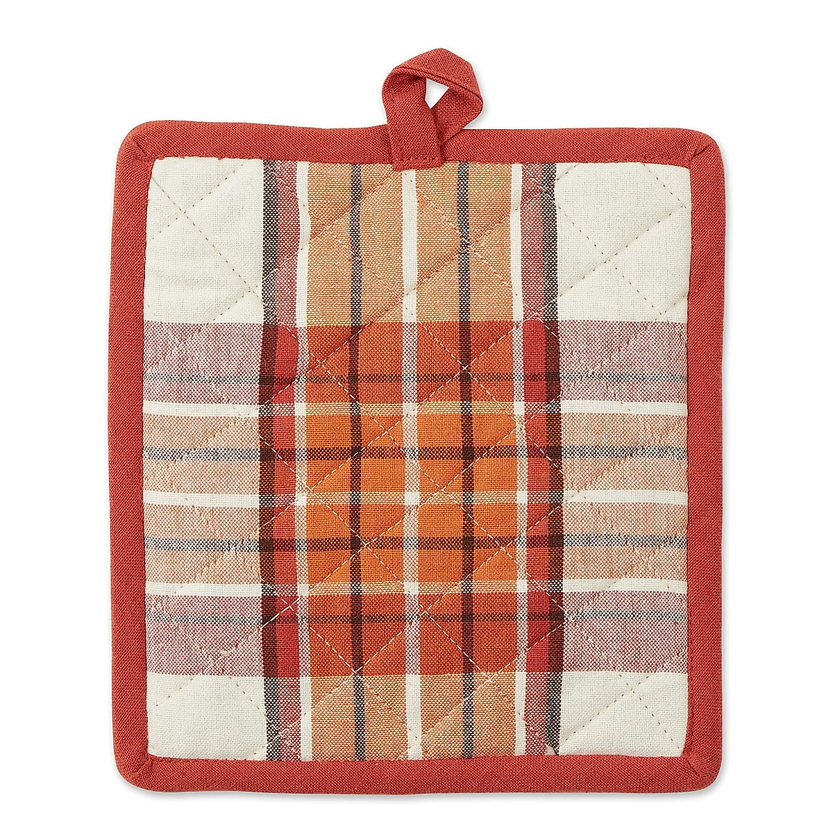 DII Fall Kitchen Décor Collection Dish Towel & Potholder Hostess Gift Set, Pumpkin Patch, 3 Piece