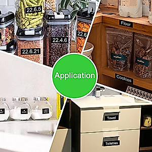 Buyalot Compatible Label Tape Replacement for Brother Ptouch Label Maker Tape, TZe-355 24mm 1 Inch Standard Laminated White on Black Compatible with Brother Ptouch PTD600 PTP700 PT2300, 2-Pack