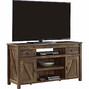 Ameriwood Home Farmington TV Stand for TVs up to 60" Wide, Rustic