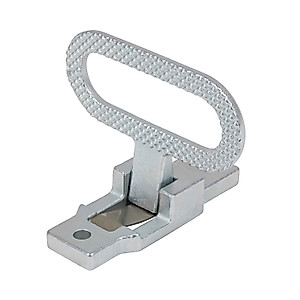 Mytee Products Galvanized Steel Trailer Folding Step | Fold Down Utility Bed Body Step Safety Folding Grab/Step Flip Up Folding RV Camper Trailer RV Bus (2 Pack)