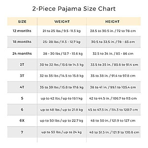 Burt's Bees Baby baby boys Pajamas, Tee Pant 2-piece Pj Set, 100% Organic Cotton and Toddler Pajama Bottoms, Blue Watercolor Chevron, 4T US