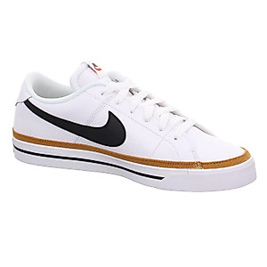 Nike Men's Training Gymnastics Shoe, White Black Desert Ochre Gum Light Brown, 11