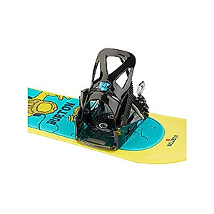 Burton Grom Snowboard Bindings, Black, M
