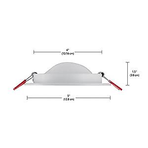 Globe Electric 50467 Wi-Fi Smart 4" Swivel LED Recessed Lighting Kit 2-Pack, No Hub Required, Voice Activated, 9 W, Multicolor Changing RGB, Tunable White 2000K - 5000K, 540 Lumens, Wet Rated
