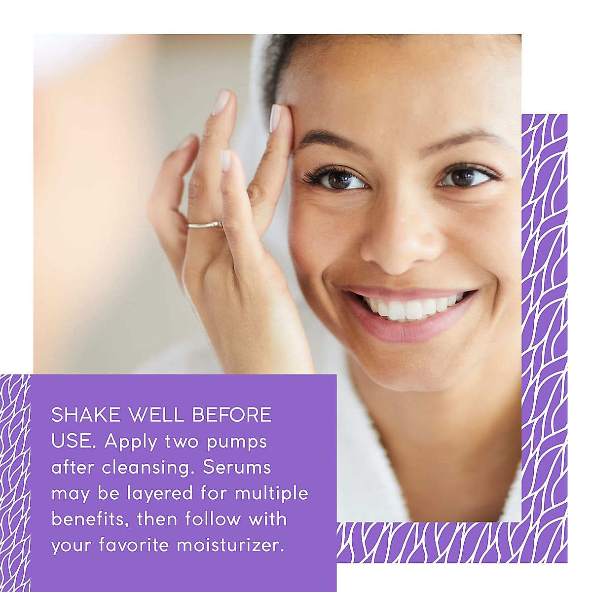 MyCHELLE Dermaceuticals Peptide+ Anti-Wrinkle Serum - Anti-Aging Serum with Peptides & Argan Plant Stem Cells to Help Restore Skin & Help Reduce the Appearance of Fine Lines and Wrinkles