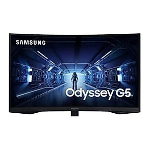 SAMSUNG 27-Inch WQHD 1000R 2560x1440 Display Resolution, 144Hz Super Refresh Rate, and 1 ms Response Time Curved Gaming Monitor (Renewed)