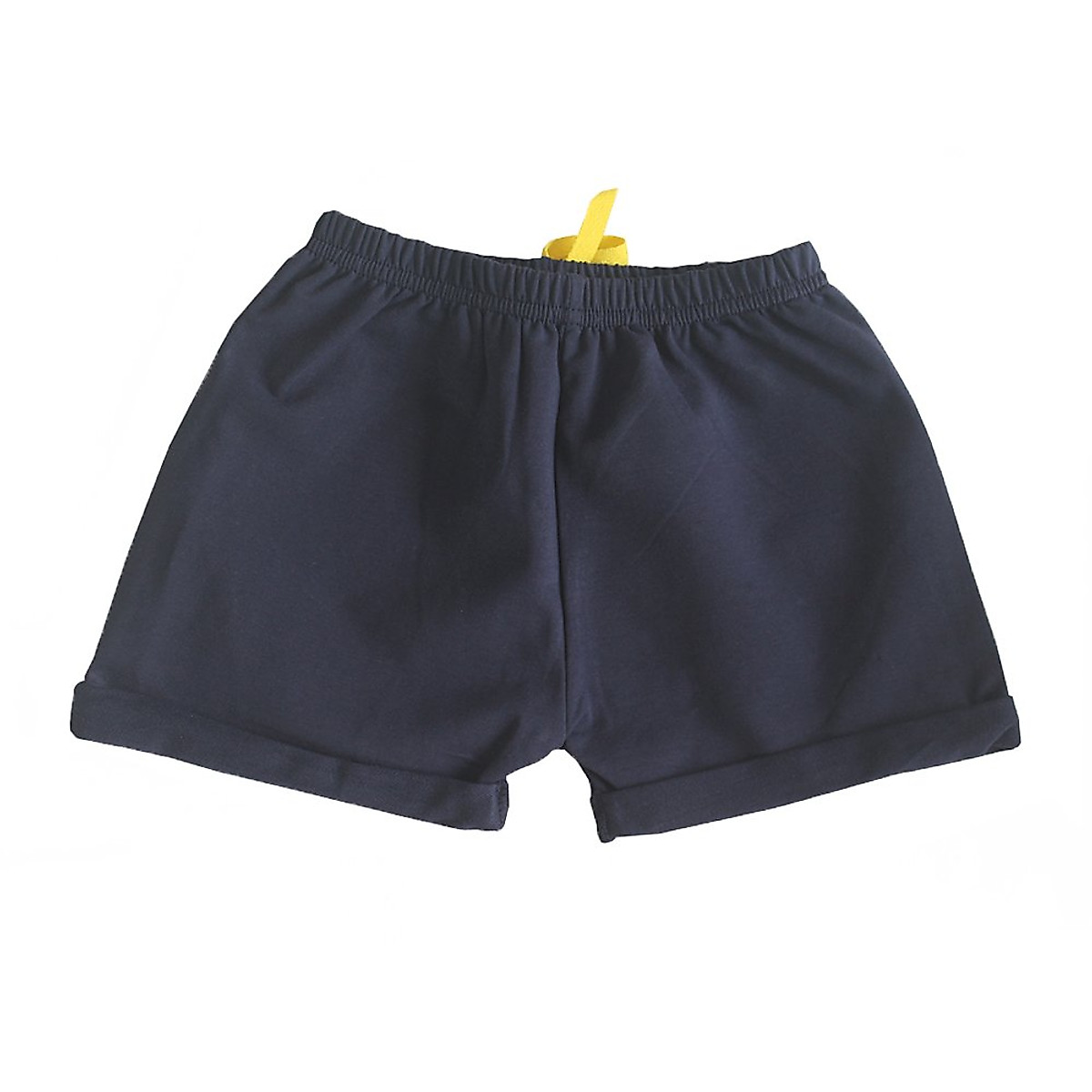 C&X Toddler Boys and Girls Cotton Shorts,2 Pack Shorts for Kids 12M - 5 Years (Navy-Grey, 2T)