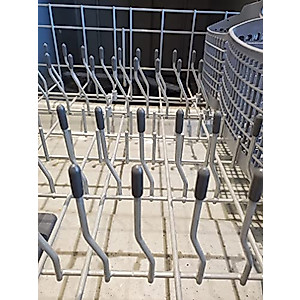 (New 1oz Size) Uber Goop Dark Grey Dishwasher Rack Coating/Glue w/50 caps