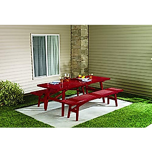 Rust-Oleum 327877-6 PK American Accents Spray Paint, 12 Ounce (Pack of 6), Gloss Colonial Red, 72 Ounce