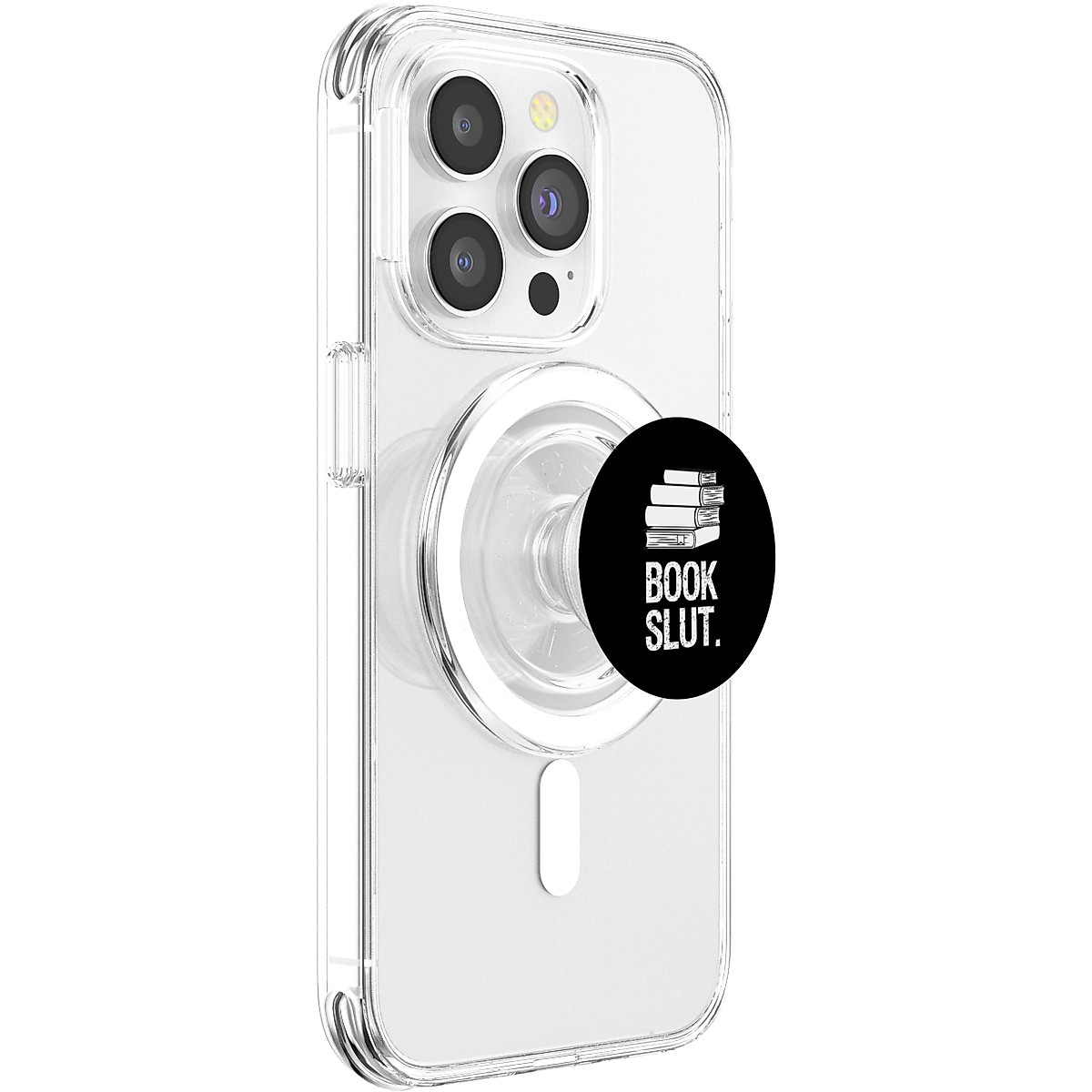 Book Slut Reading Gift - Love Books For Library Bookworm PopSockets Grip and Stand for Phones and Tablets PopSockets PopGrip for MagSafe