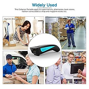 NETUM Bluetooth Barcode Scanner, Wireless 1D Laser USB Bar Code Reader Compatible with Smart Phone, Tablet, PC for Store, Supermarket, Warehouse - C830