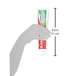Colgate Sparkling White Whitening Toothpaste, Mint - 8 ounce (6 Pack)