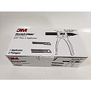 3M Scotch-Weld EPX Plus II Applicator #01001, 2 Plunger for 48mL & 50mL, 1 Applicator