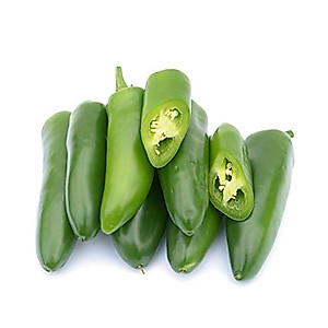 Jalapeño Tam Hot Peppers Seeds for Planting, 50+ Heirloom Seeds Per Packet, (Isla's Garden Seeds), Non GMO Seeds, Botanical Name: Capsicum annuum, Great Home Garden Gift