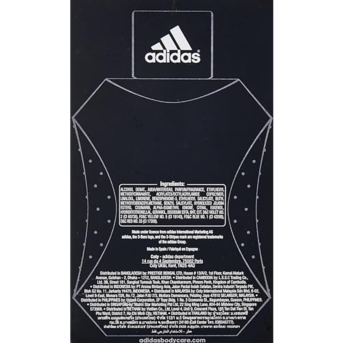 Dynamic Pulse Eau De Toilette Spray by Adidas, Developed with Athletes for Men, 3.4 Ounce