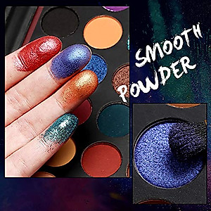 EYESEEK Eyeshadow Palette Glitter Pro 60 Colors Colorful Eye Shadow Makeup Palette High Pigmented Matte And Sparke Glitter Eyeshadow Pallet Easy To Blend Shimmer Eyeshadow Powder #Neon