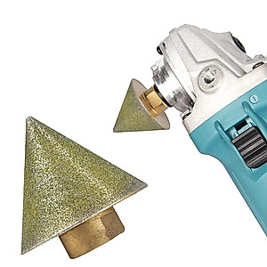 scottchen PRO Diamond Beveling Chamfer Bit 1-7/8"(48mm) x 5/8"-11 for Marble Glass Ceramic Countersink Hole Trimming, for Angle Grinder