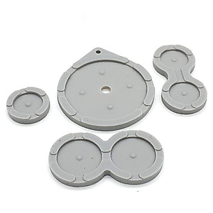 New Silicone Conductive Rubber Pads D-Pad Button for GBA SP （1Set）