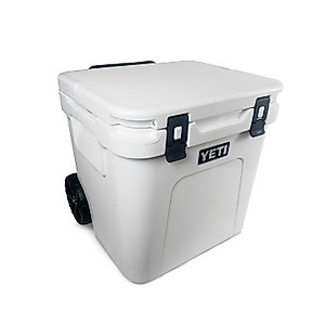 MightySkins Skin Compatible with Yeti Roadie 48 Wheeled Cooler - Solid White | Protective, Durable, and Unique Vinyl Decal wrap Cover | Easy to Apply, Remove, and Change Styles | Made in The USA