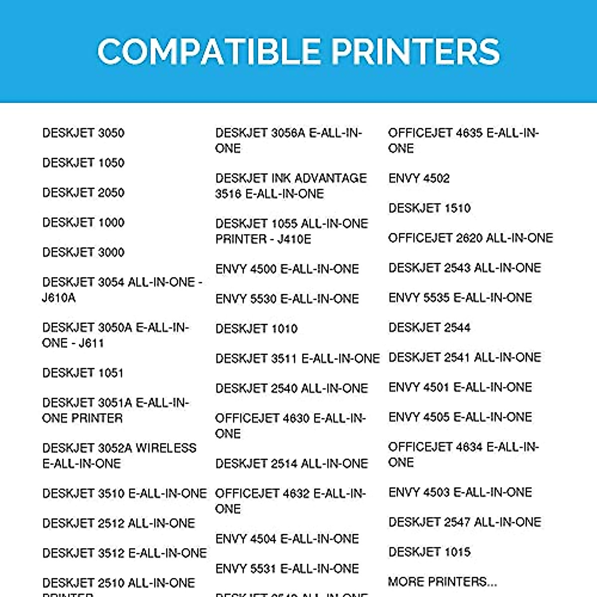 LD Products Remanufactured Ink Cartridge Replacement for HP 61XL CH563WN High Yield (Black)