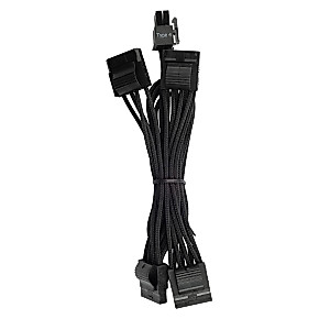 CORSAIR Premium Individually Sleeved PSU Cables Pro Kit for Corsair PSUs – Black, 2 Year Warranty
