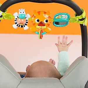 Bright Starts Take Along Musical Carrier Activity Toy Bar, Ages Newborn +, Multi-Color