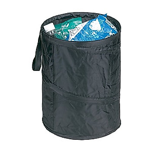 Go Gear TRASH-BLA-2PK Pop-Up Trash Can, 2 Pack