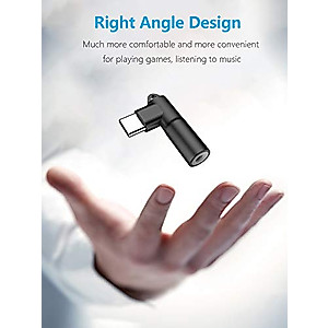 Mangotek USB C to 3.5mm Audio Adapter, USB Type C to Aux 3.5mm Female Headphones Jack Adapter USBC Android Dongle Compatible with Samsung Galaxy S21 Ultra S20 Pixel Oneplus Google Note 20 iPad Pro