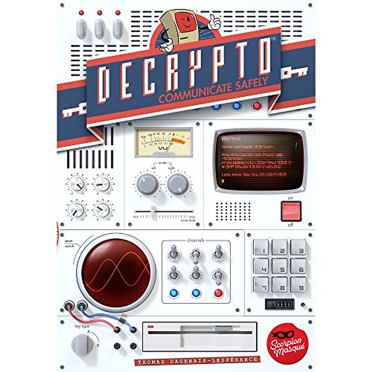Decrypto | Deduction Party Game | #2 Party Game on BoardGameGeek | Great for Teens and Adults | Ages 12+ | 3 to 8 Players | 15 Minutes